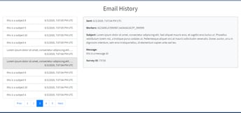 View Email History